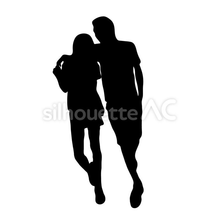Cuddling couple 23 110576 - Free Download - silhouetteAC
