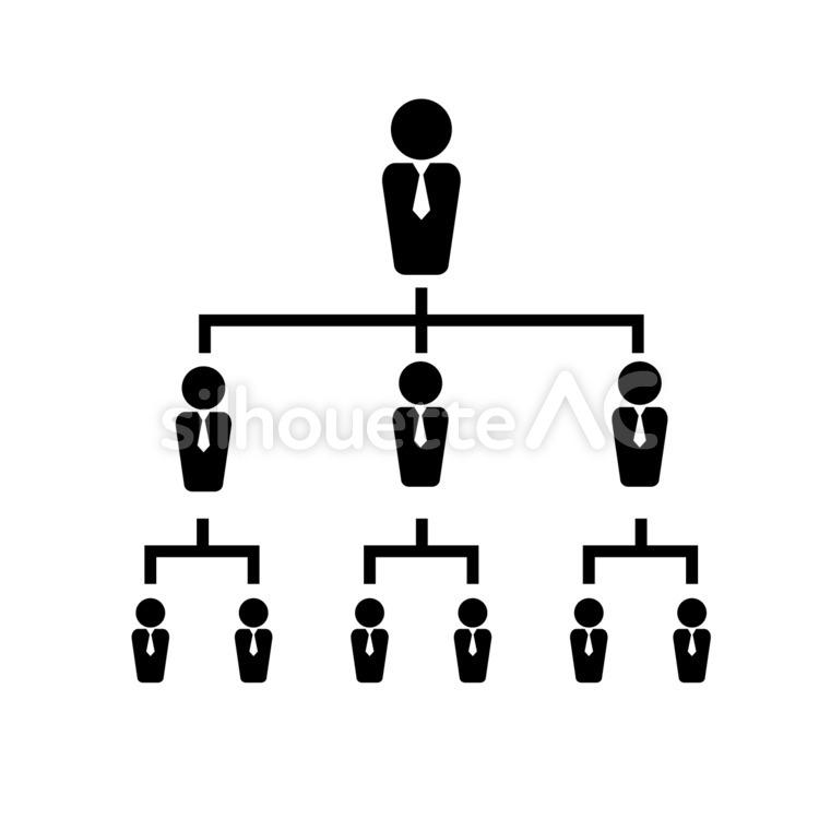 Organization chart 143793 - Free Download - silhouetteAC