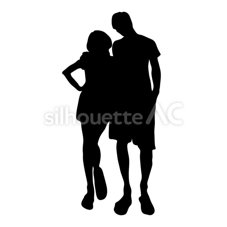 Cuddling couple 3 110633 - Free Download - silhouetteAC