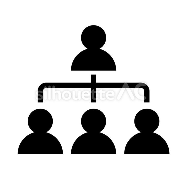 Organization chart 143045 - Free Download - silhouetteAC